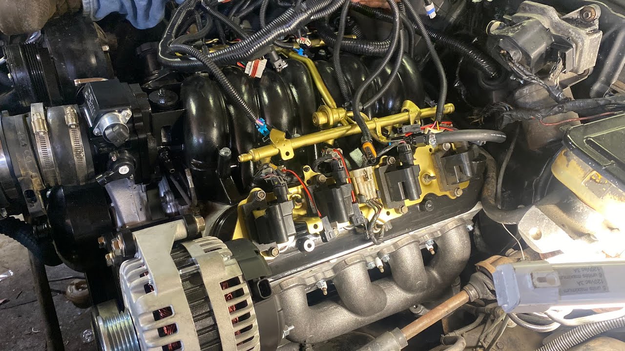 1989 LS Swap Box Chevy UNDER CONTRUCTION.... - YouTube