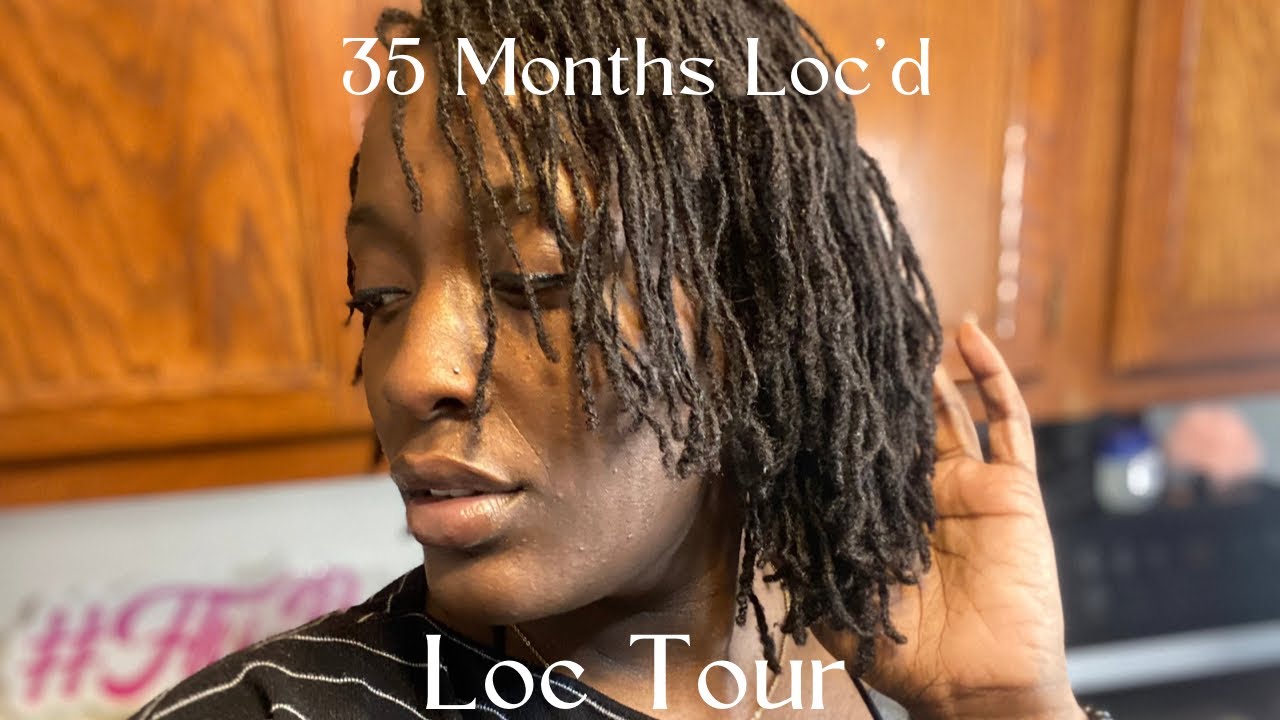 Loc Tour | 360 Views | 35 Months Loc’d | DIY Microlocs | Posting ...