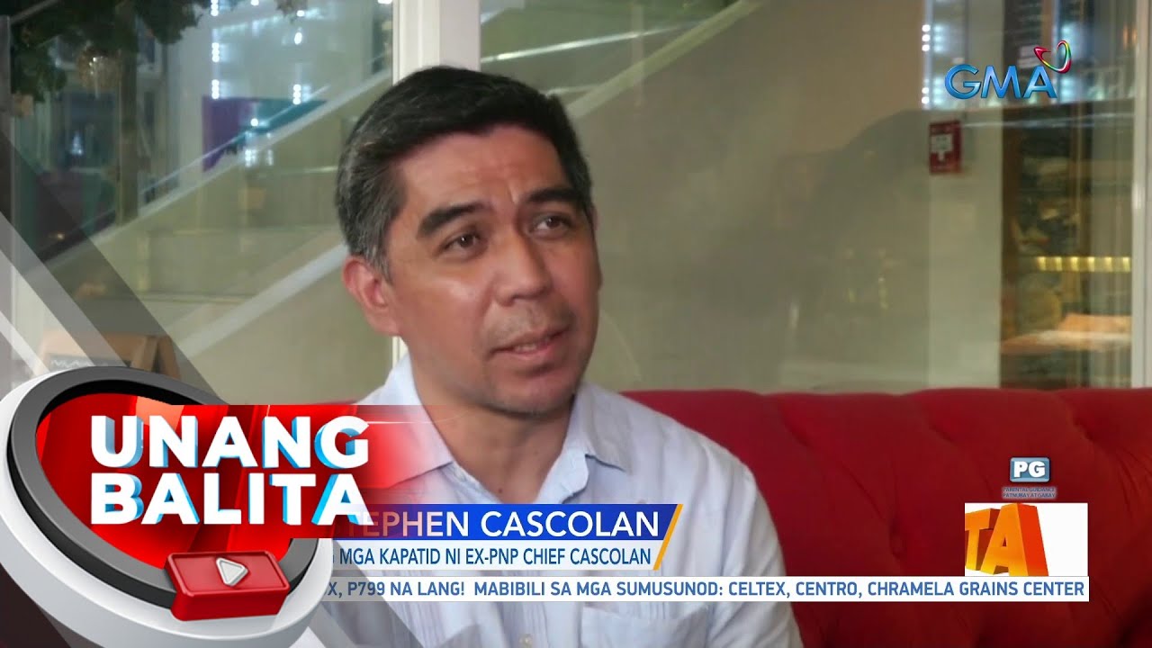 Mga kapatid ni dating PNP Chief Camilo Cascolan, duda sa sanhi ng ...