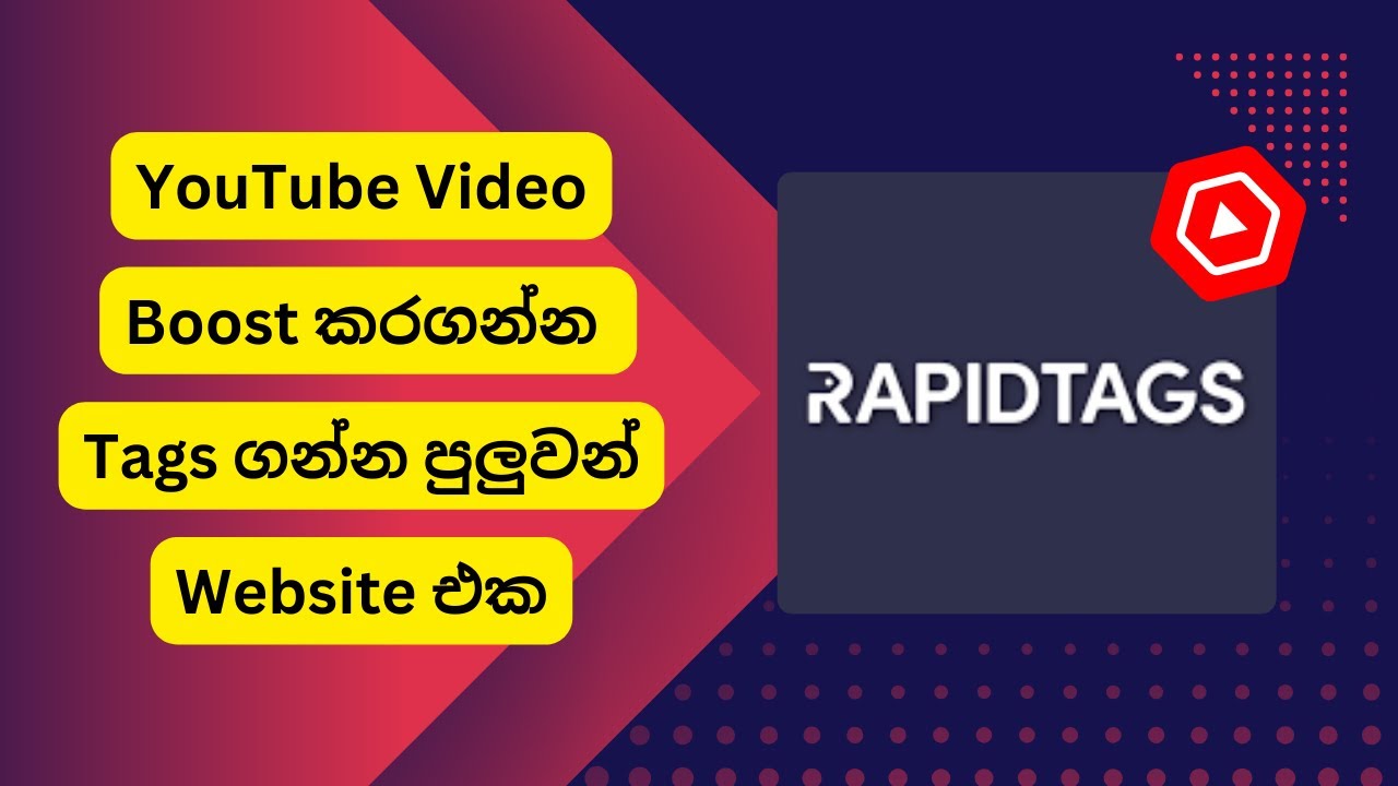 How to Get YouTube Video Tags Using Rapidtags Website | Step-by-Step ...