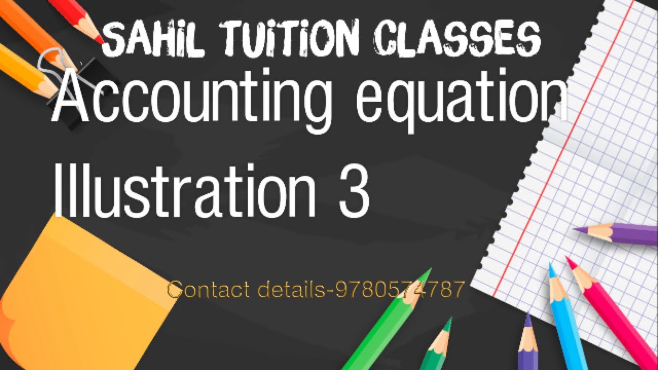 Class-11 account’s chapter-5 accounting equation illustration-3 - YouTube