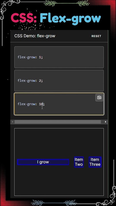 #css 03 Flex-grow #css - YouTube
