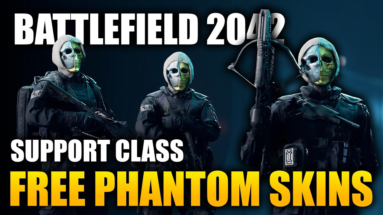 BATTLEFIELD 2042 Phantom Program Easter Egg Part 12 (Support Phantom Program Skins) - YouTube