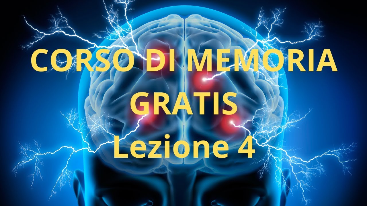 PAV e Tecniche di Memoria! - CORSO DI MEMORIA GRATIS. LEZIONE N.4 - YouTube