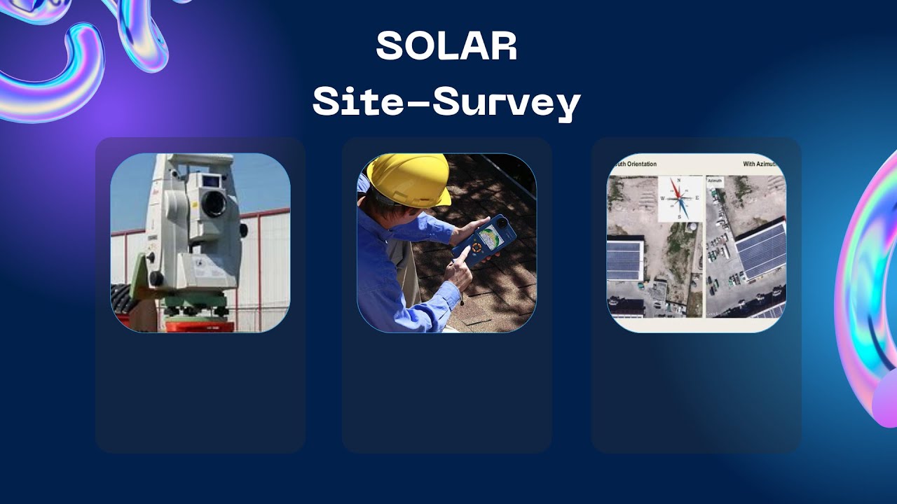 How to do a solar install survey? - YouTube