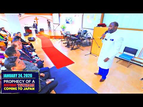 Prophecy Of A Historic Tsunami Coming To Japan - 24.01.2026 - Prophet Dr. Owuor