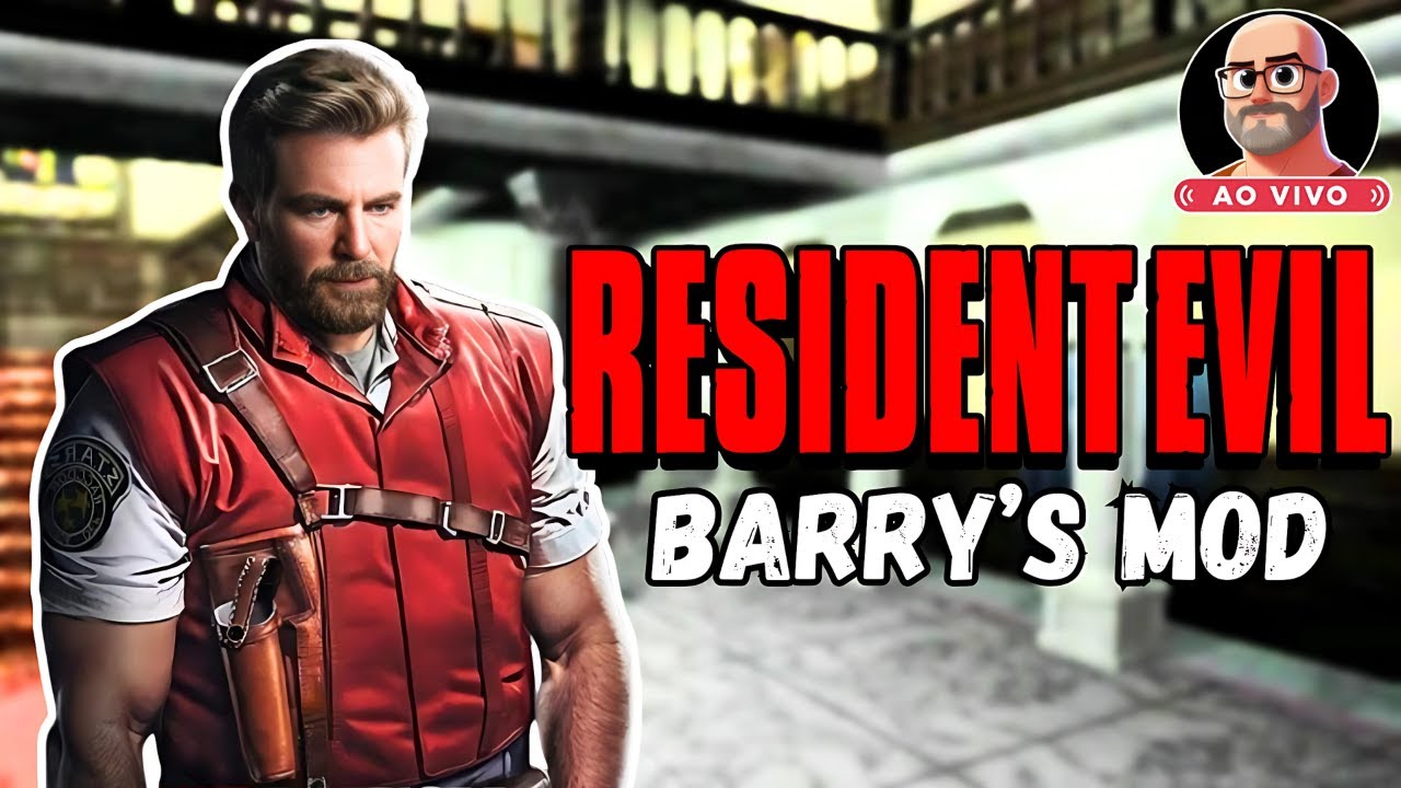 Resident Evil 1 [PC] Barry's Mod - AO VIVO Até zerar - YouTube