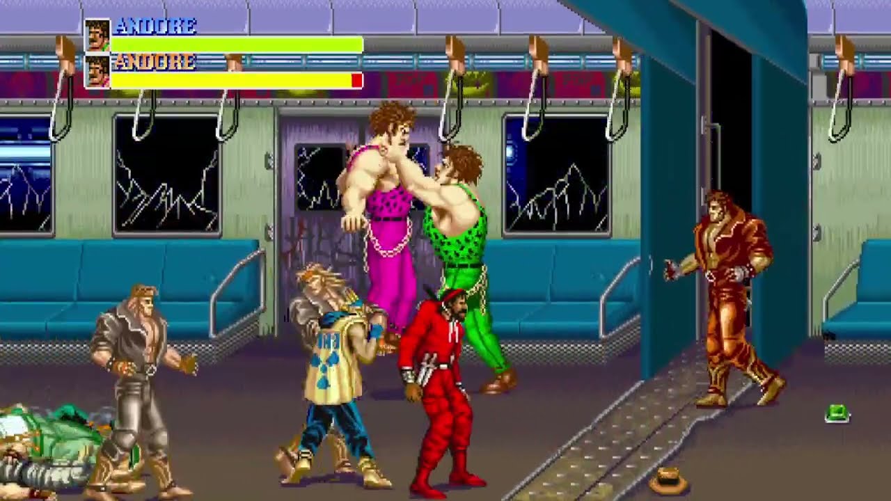 FINAL FIGHT (ARCADE) ALL BOSS HACK GREEN ANDORE FULL PLAYTHROUGH - YouTube