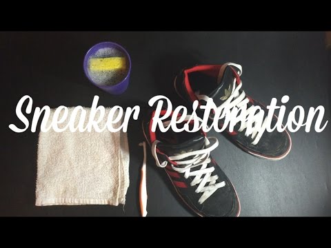 Easy DIY How To Restore Refresh and Revive Worn Out Sneakers! - YouTube