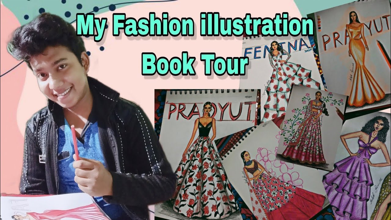 My Fashion illustration Book || Different Type Of illustration Drawing🥰 ...