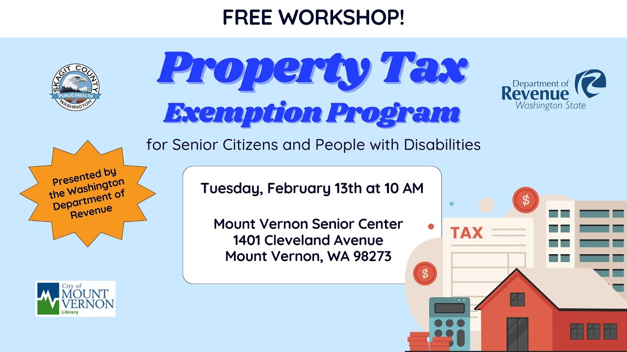Property Tax Workshop For Seniors And People With Disabilities - YouTube