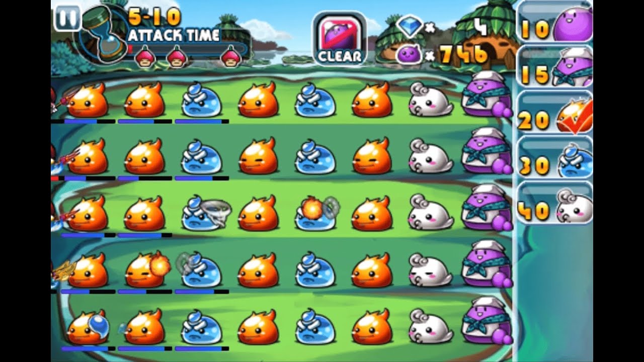 Slime Vs. Mushroom 2 Level 5-10 [Show Off] - YouTube