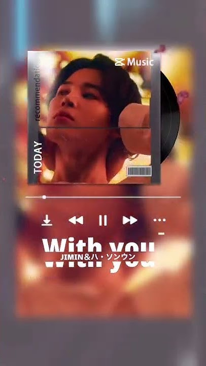 ジミンちゃんOST With you #bts #jimin #ジミンちゃん#ジミン - YouTube