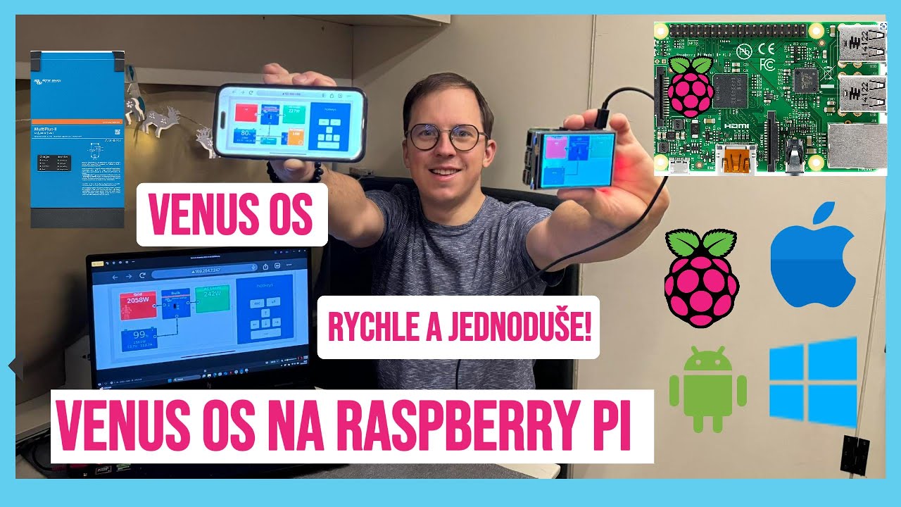 Jak Nainstalovat Venus OS na Raspberry PI 2 / 4 + PC a Mobil # ...