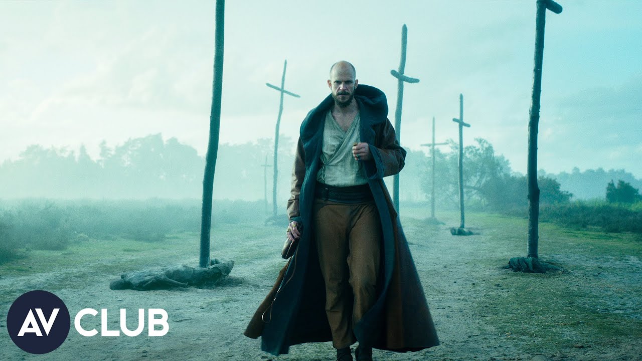 Gustaf Skarsgard on going from Vikings to Cursed - YouTube