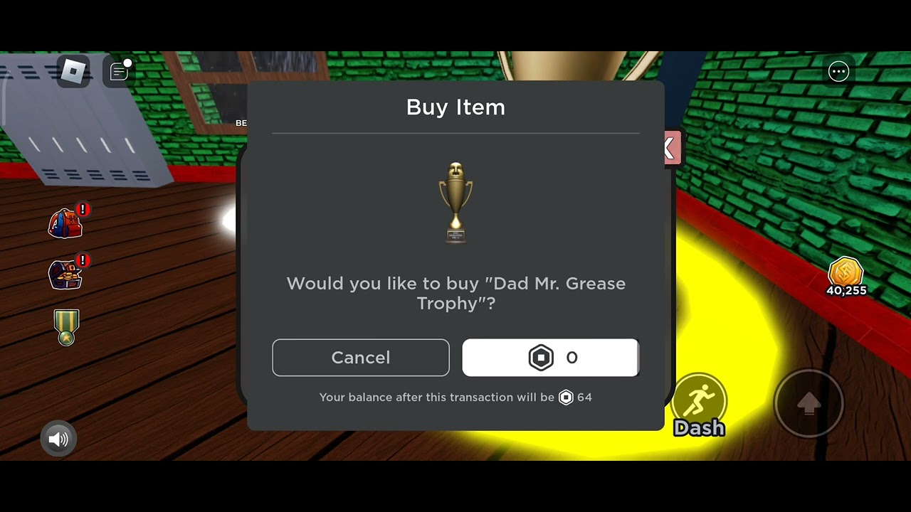 Getting UGC Trophy Daddy Grease - YouTube