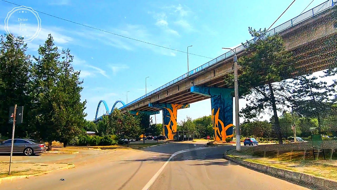 Driving in Medgidia , Romania | Relaxing city tour - YouTube