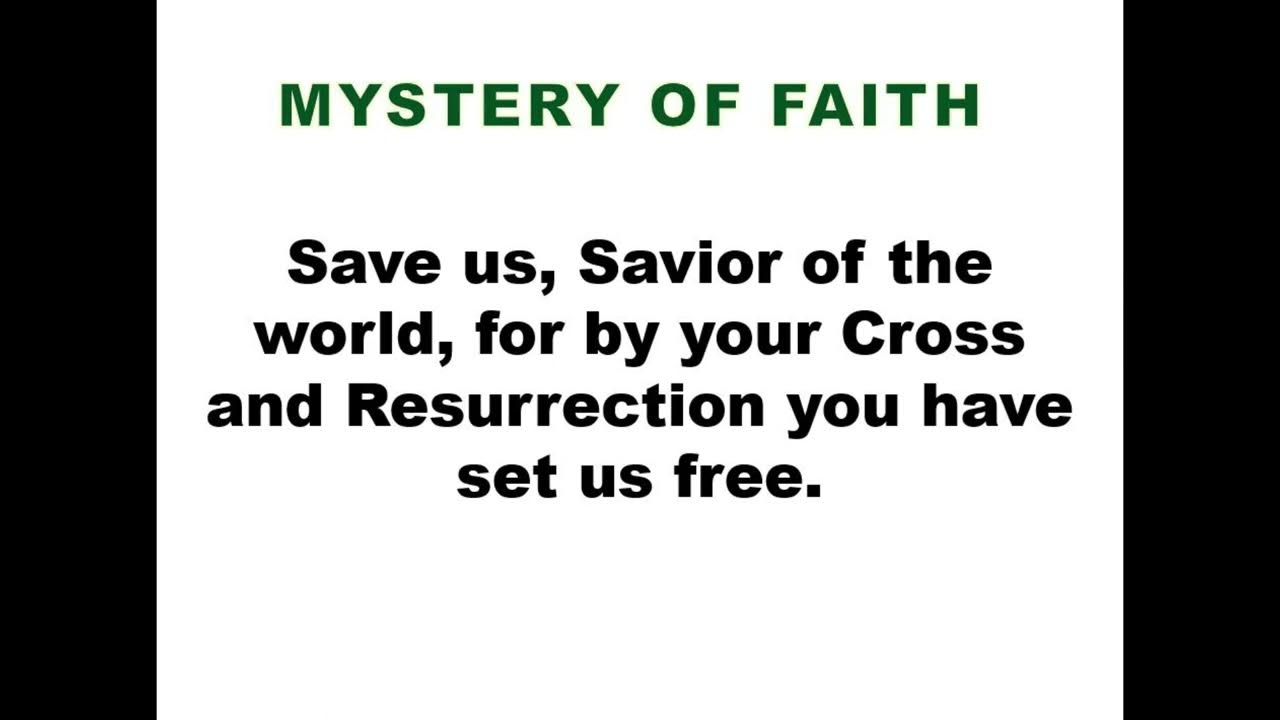 Mystery of Faith (Save us) - YouTube