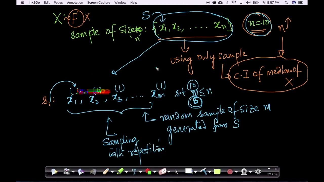 Confidence interval using bootstrapping - YouTube