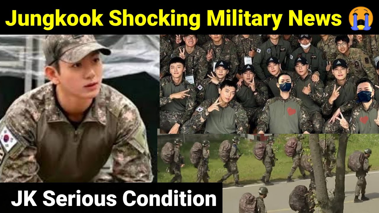 Jungkook Shocking Military News 😭 | JK Serious Condition - YouTube