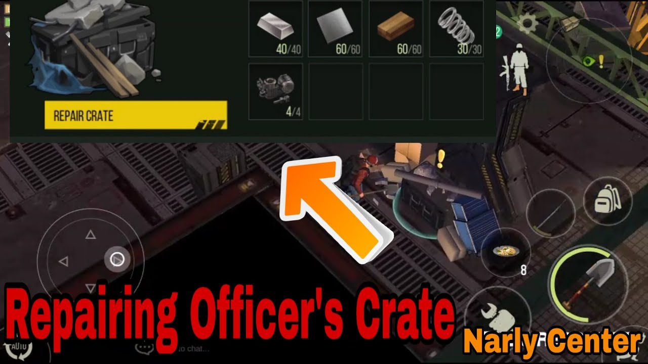 REPAIRING OFFICER'S CRATE!!! Prey Day Survival - YouTube