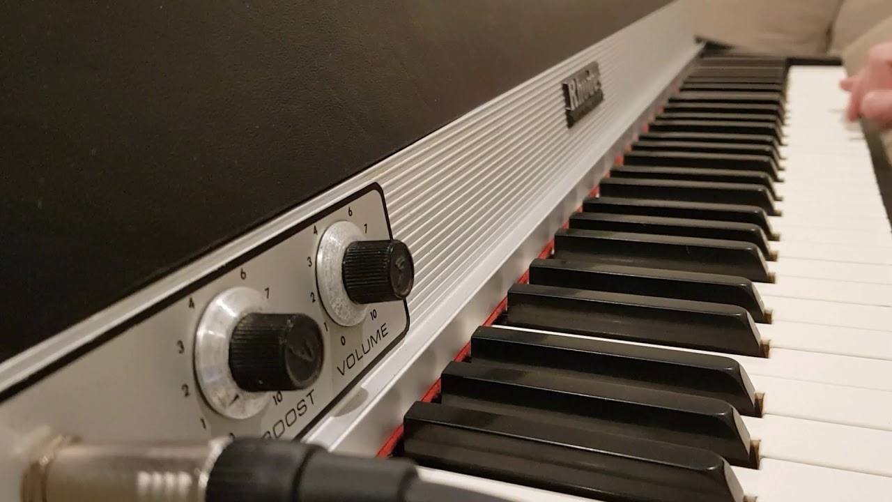 Fender Rhodes Overdrived - YouTube