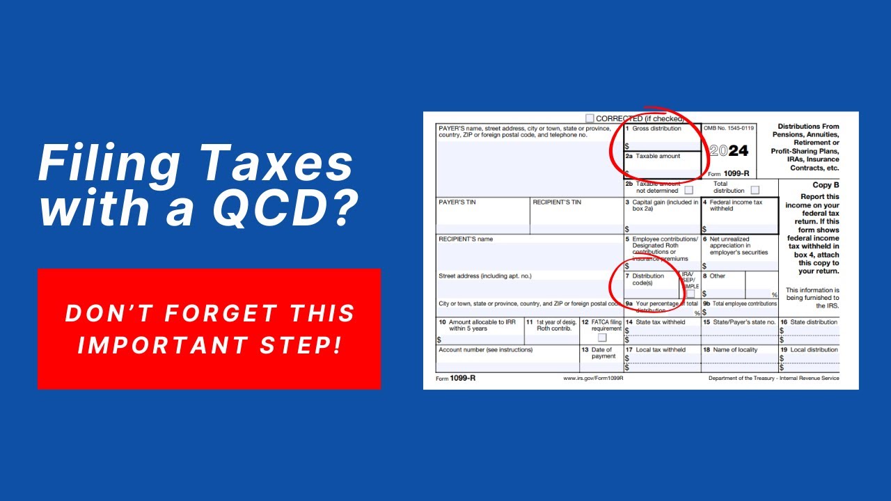 Avoid This Mistake When Filing Your QCD! - YouTube