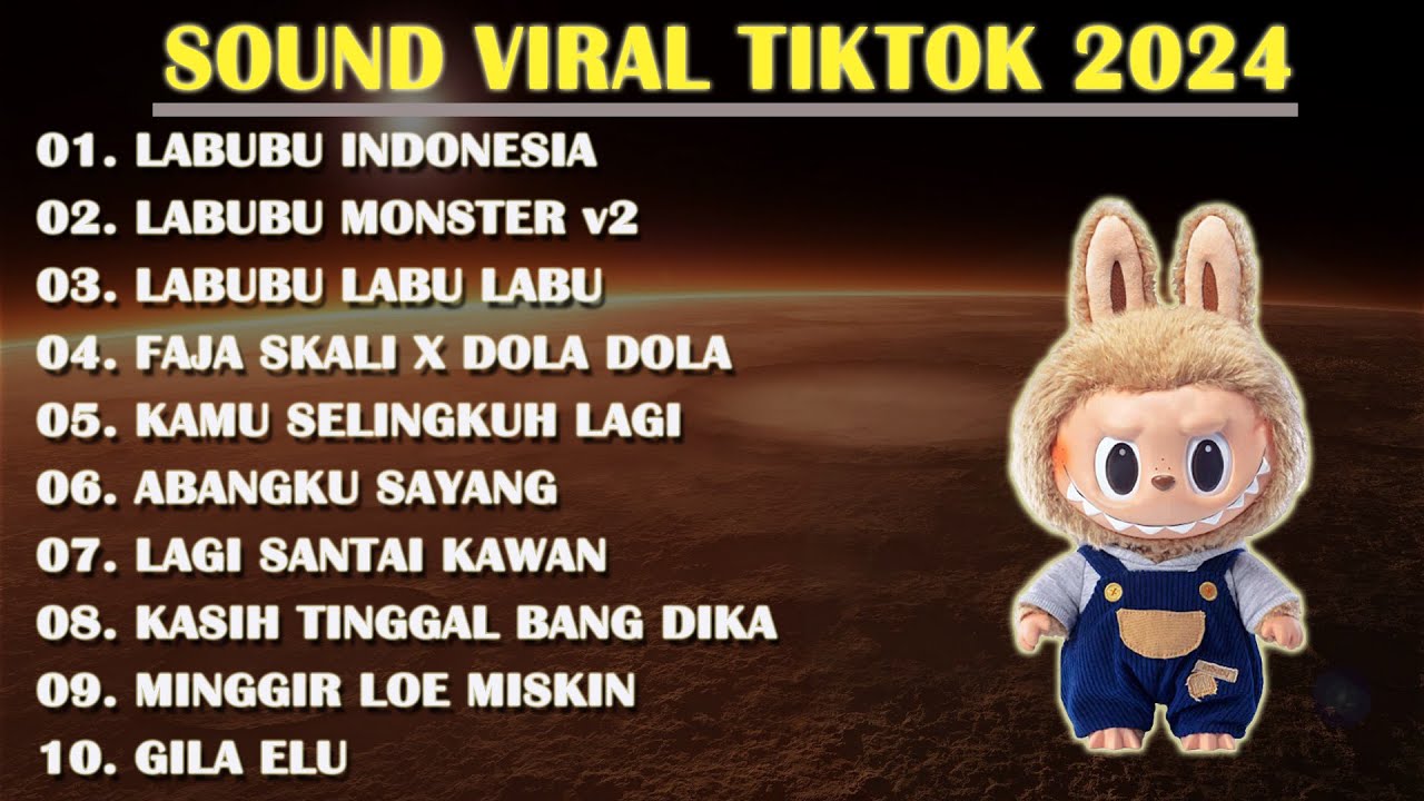 DJ SELOW BASS TERBARU 2024 - DJ LABUBU SONG INDONESIA X LABUBU MONSTER ...