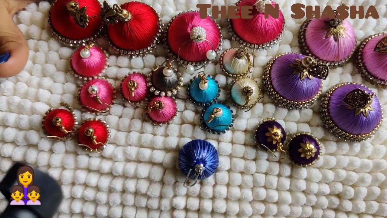 HandMade Earrings Collection Part 1 - YouTube