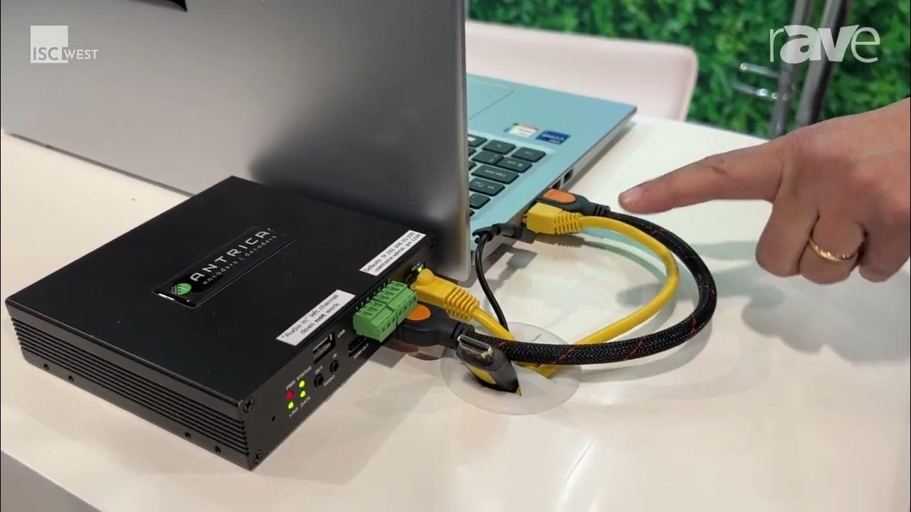 ISC West 23: Antrica Explains Its ANT-35000H1 ONVIF and VMS-Approved H.264 HDP60 Video Encoder ...