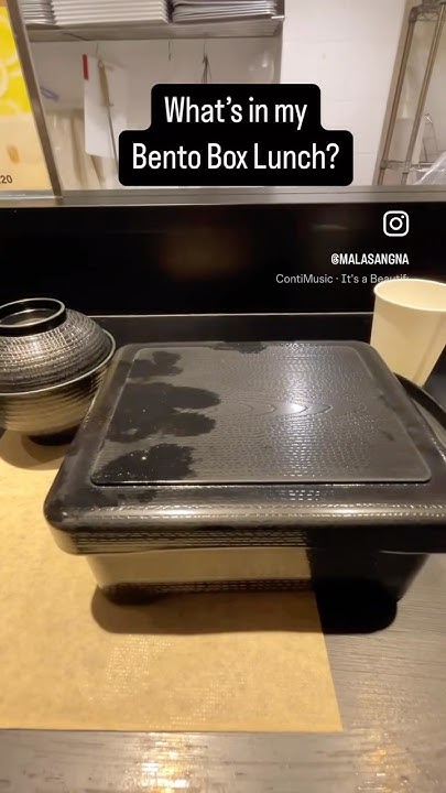 What’s in my bento box lunch? #japanesefood #bentobox #onmyplate - YouTube