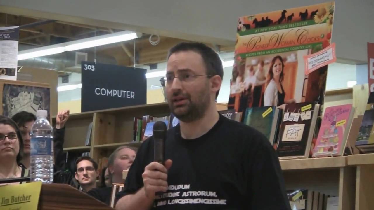Jim Butcher "Changes" Q&A - Powells Books 4/08/2010 Part 3 of 6 - YouTube