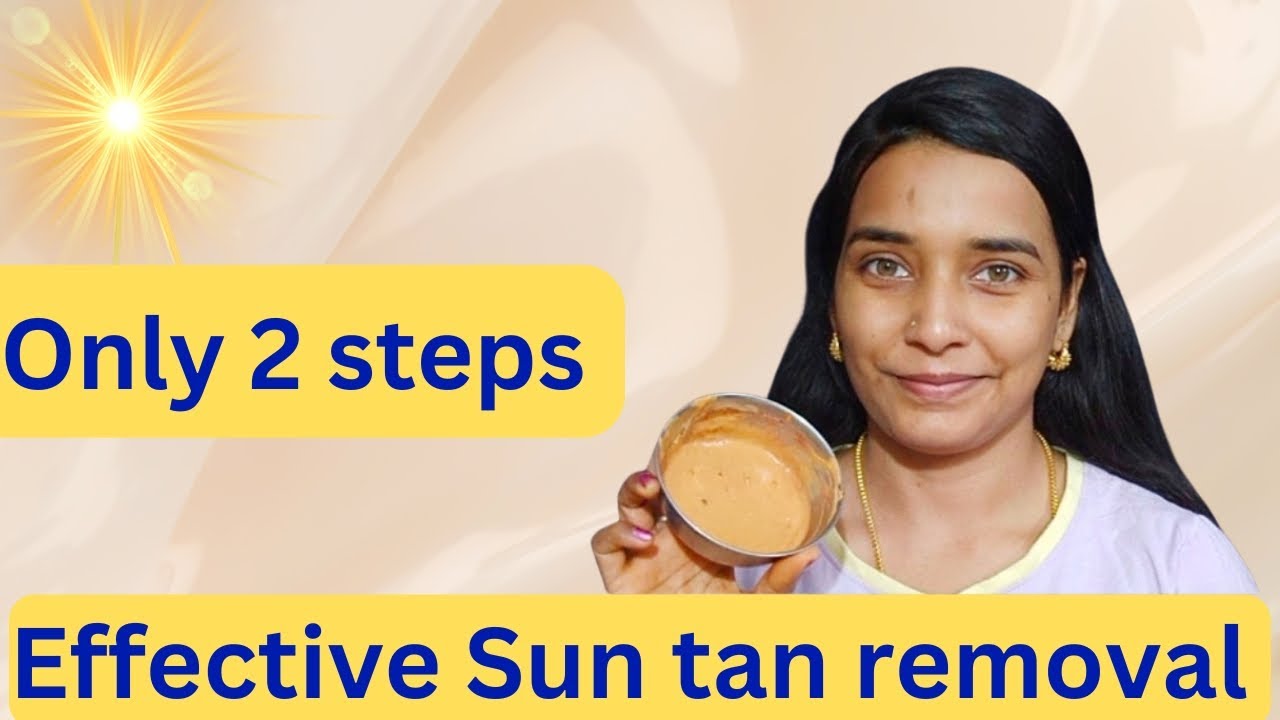 Effective sun tan removal at home🌞| Sun tan removal from Face, Hands # ...