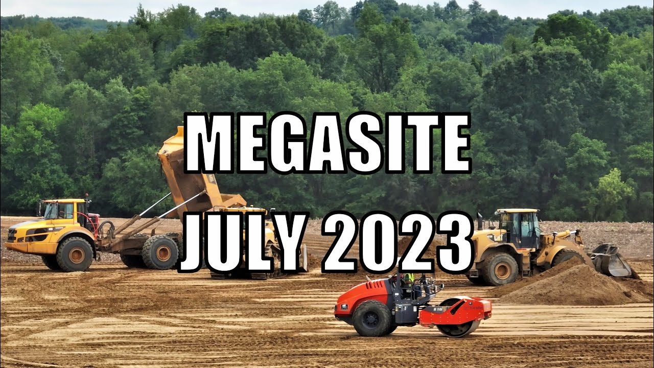 BlueOval Battery Park JULY 2023 Construction Update - Bauer Farm Gone ...
