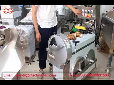 Yam Taro Chips Maker Yam Slice Cutting Machine - YouTube