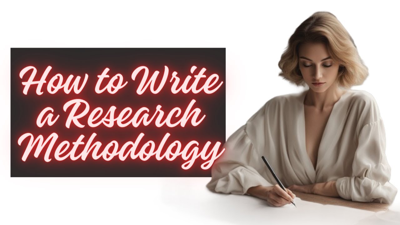 How to Write a Research Methodology [Mini Tutorial] by Mentority - YouTube