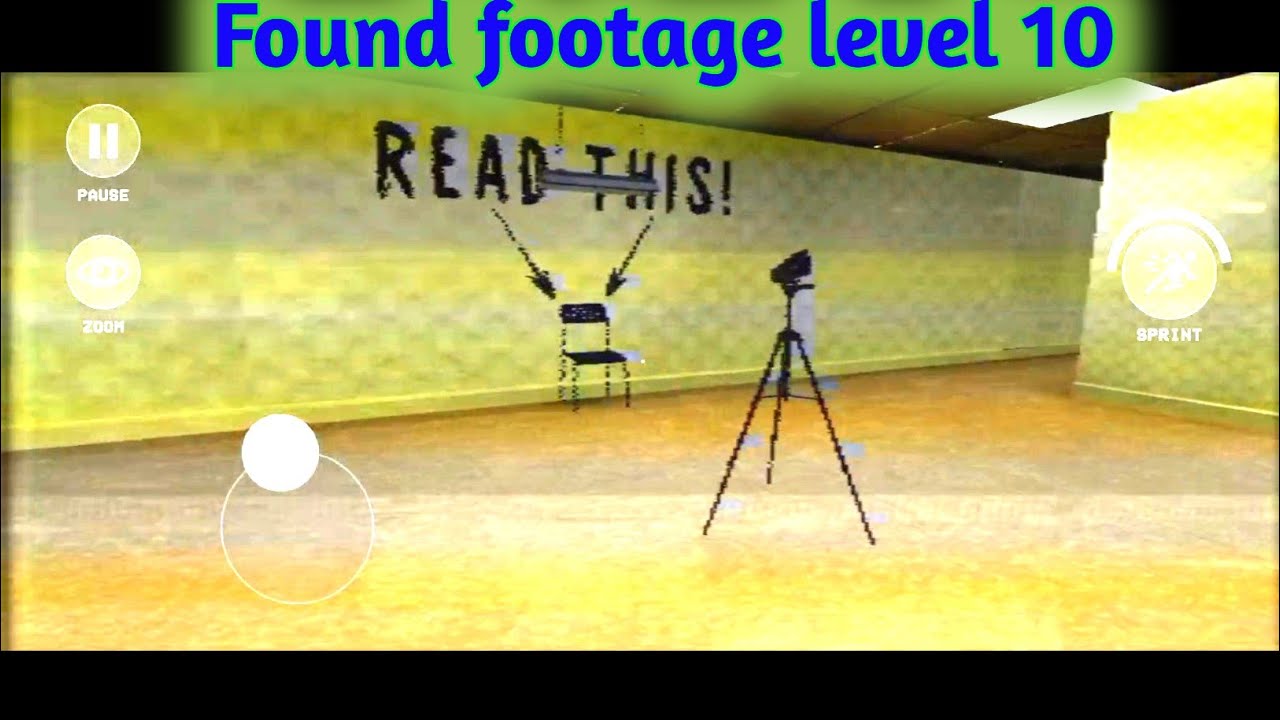 Found footage level 9 - YouTube