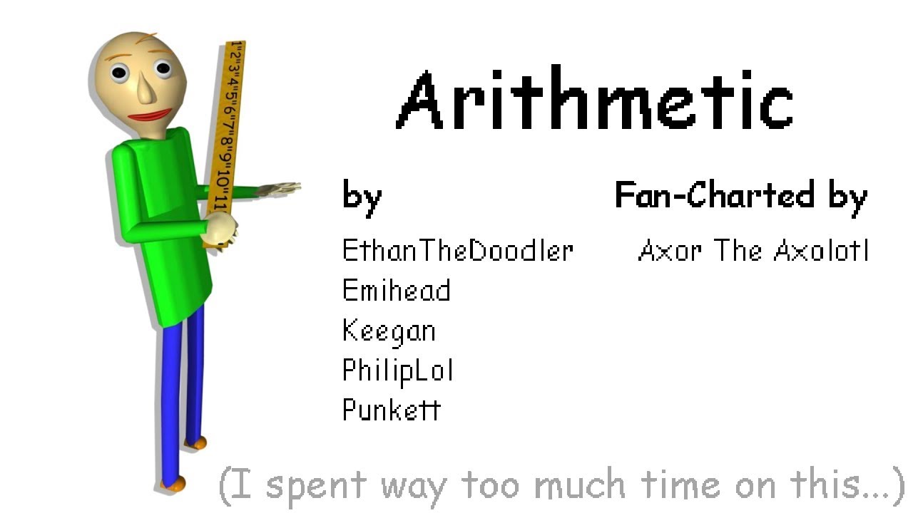 Arithmetic (FANCHART) - Untitled Baldi FNF Mod (+ Download) - YouTube