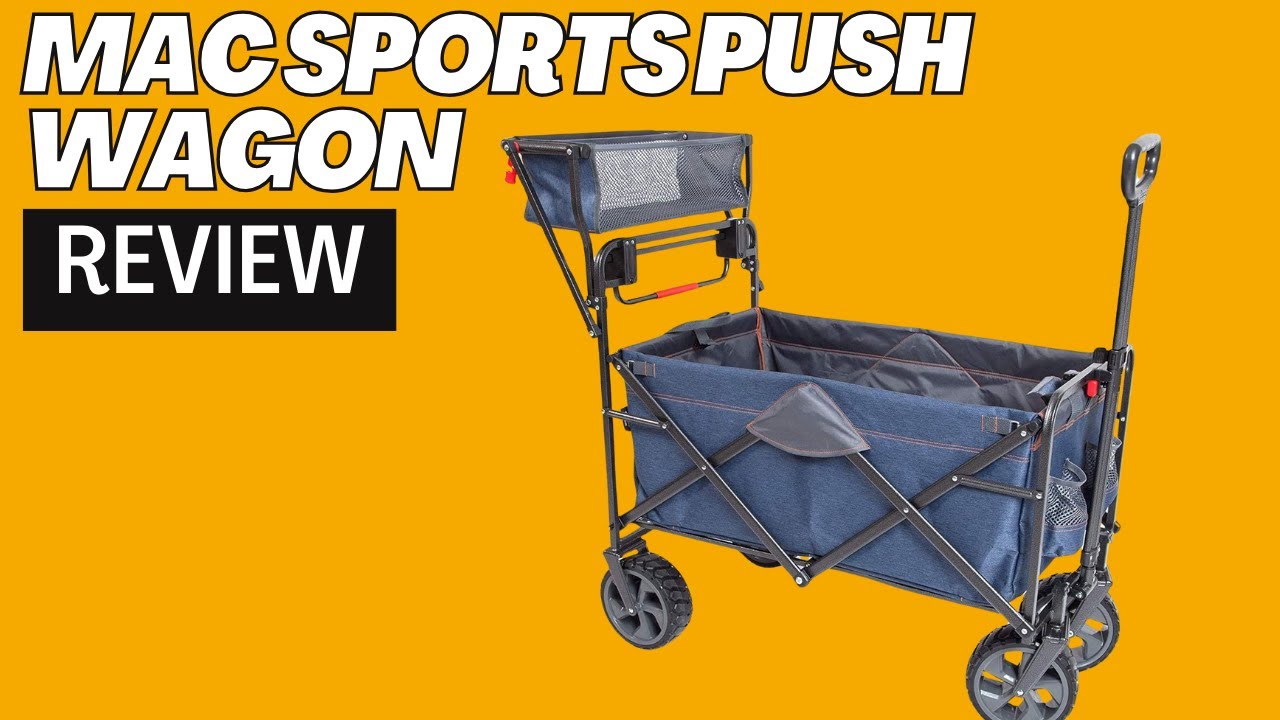 Mac Sports Push Wagon Review - YouTube