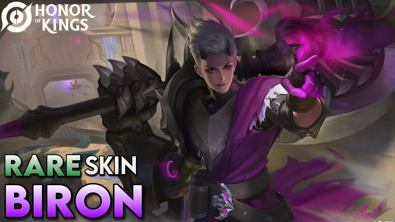New Free RARE SKIN BIRON | Brazil Server | Honor of Kings - YouTube