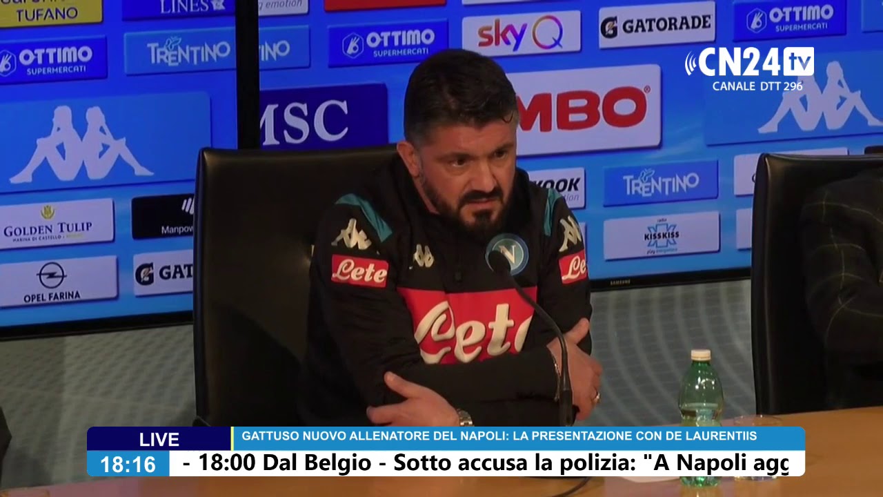 Gattuso: "Staff? Mancherà Valerio Fiori, il Napoli ha tenuto Alessandro ...