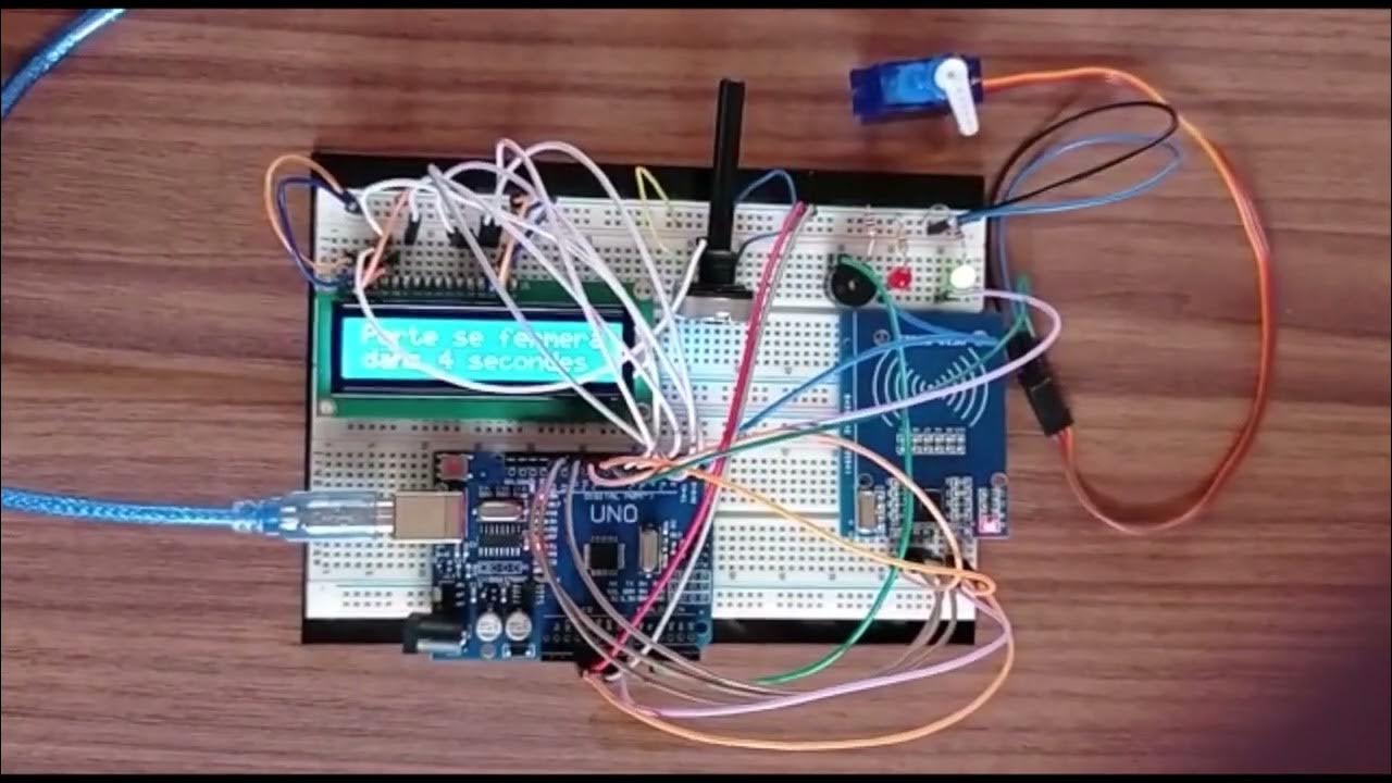 Realization of an barrier automatic using Arduino - YouTube