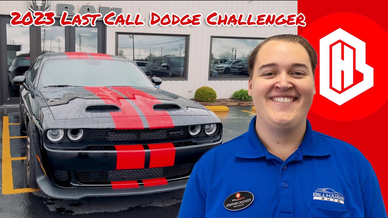 2023 Last Call Dodge Challenger | Bill Harris CDJR - YouTube