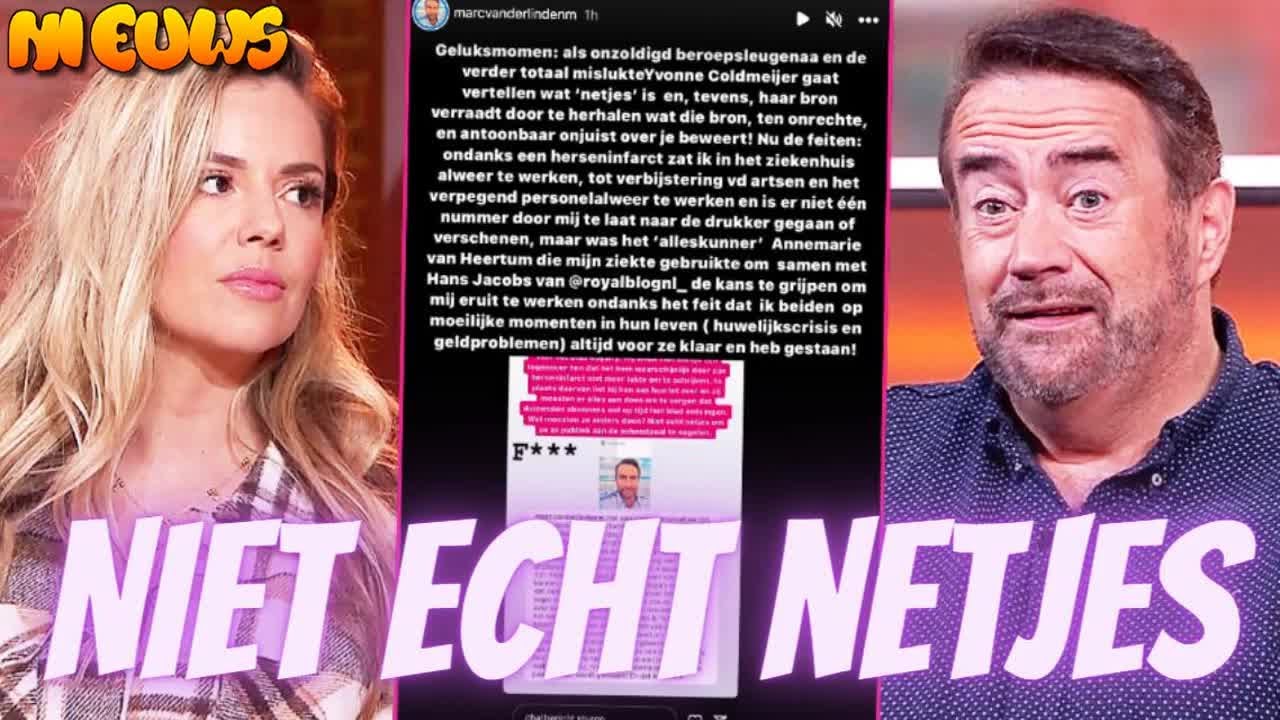 Marc van der Linden wordt he-le-maal gek van Yvonne: - YouTube