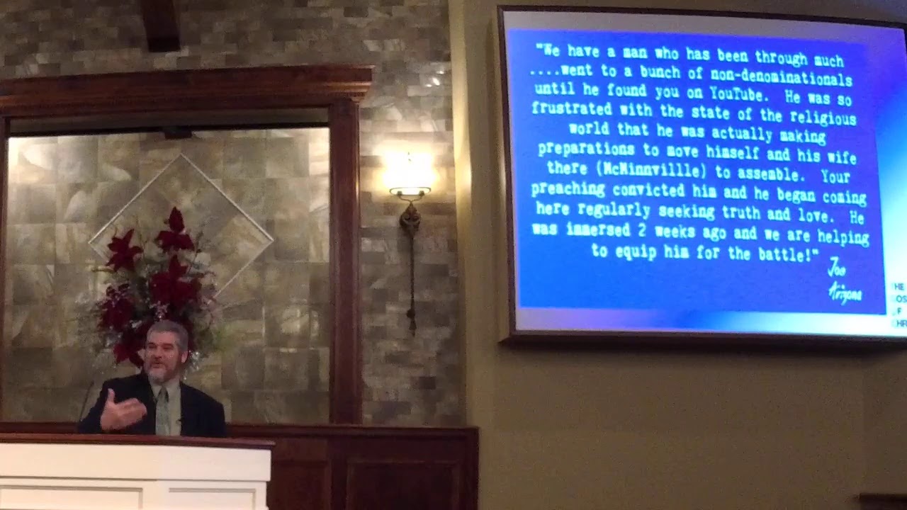 Presentation on Evangelism - Joey Ferrell of The Gospel of Christ - YouTube
