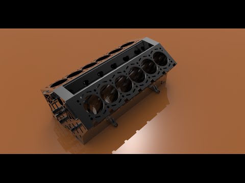 Autodesk Inventor tutorial V12 engine | Ep 09 Full HD 😍 - YouTube