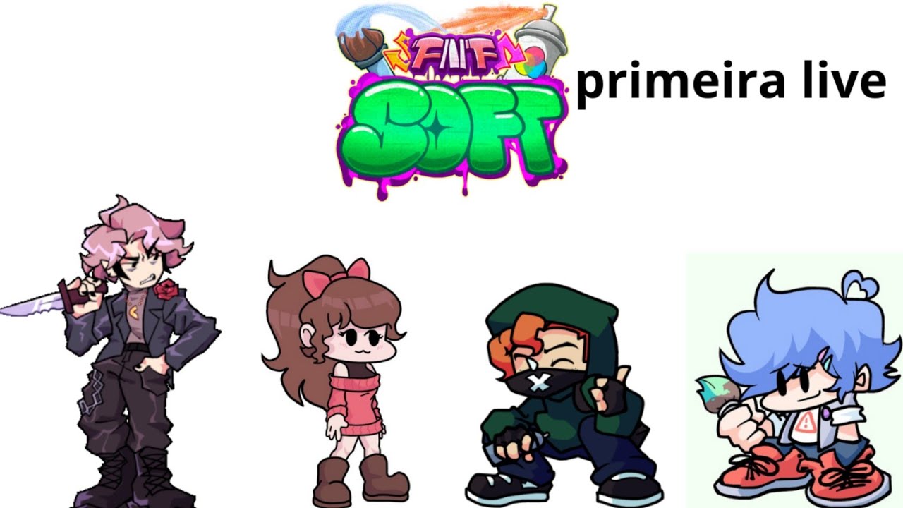 fnf soft v2 ao vivo! - YouTube