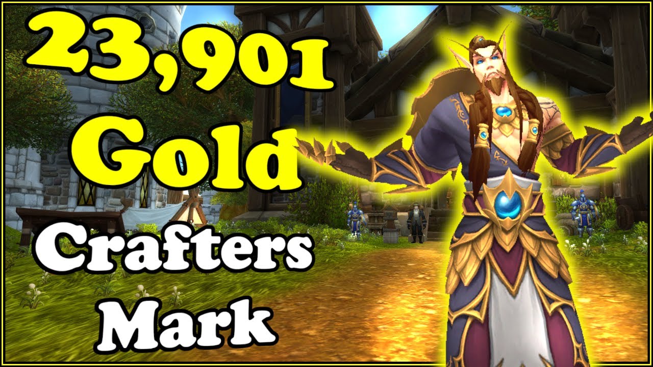 23,901 Gold Crafter's Mark In WoW Dragonflight - YouTube
