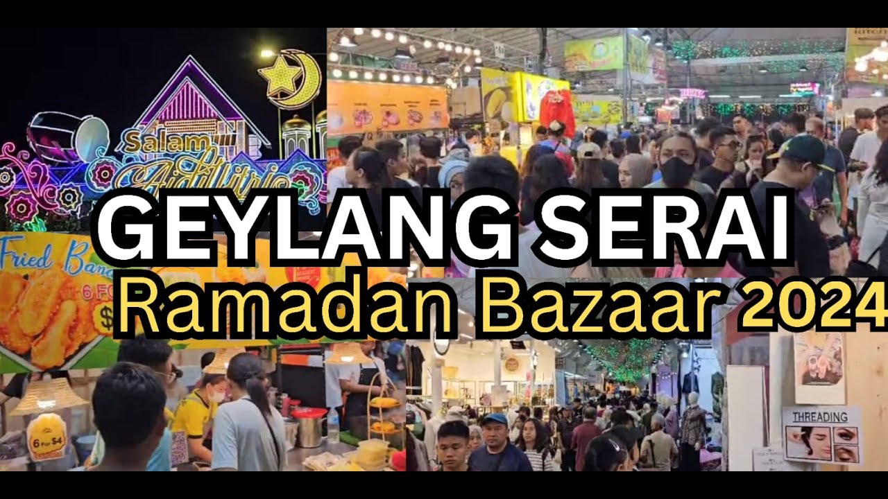 Ramadan Bazaar Iftar Snacks 😋😍| Geylang Serai Ramadan Bazaar 2024 ...