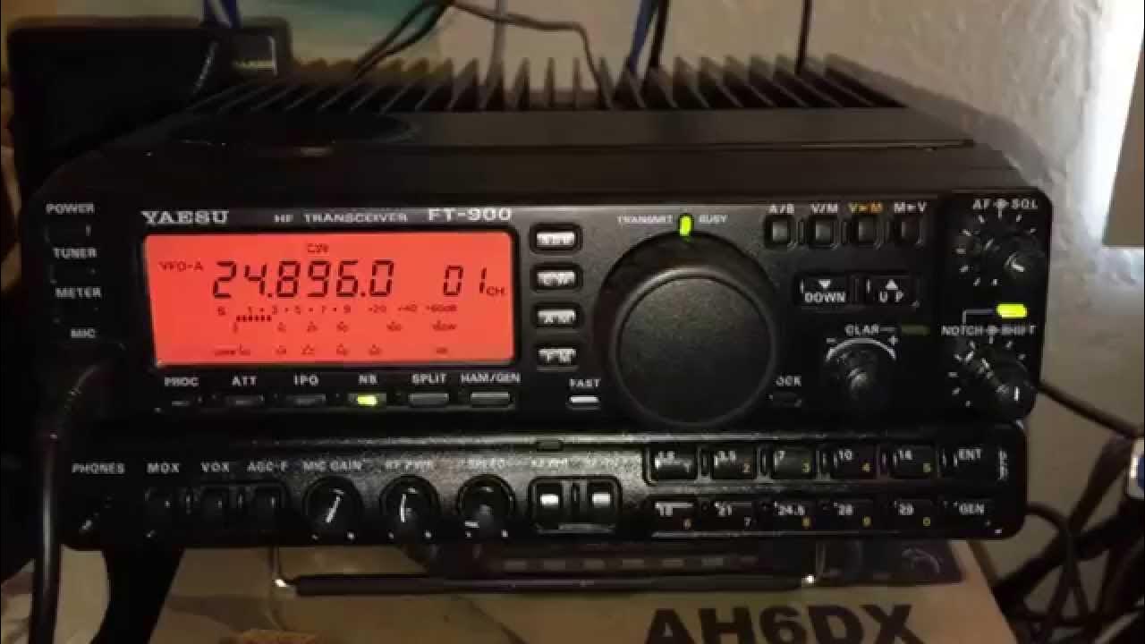 KH6TA's Yaesu FT-900AT - YouTube
